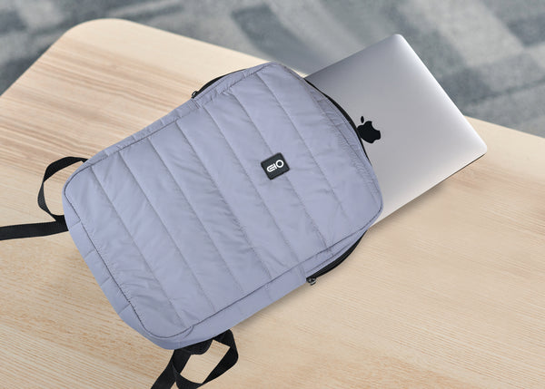 Puffer Laptop Backpack, Water Resistant Fits 15.6 Inch Laptop and Note ...